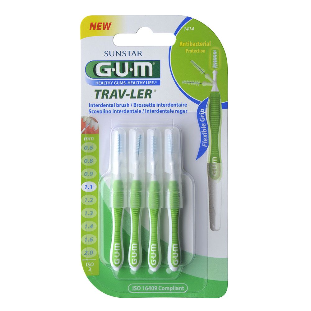 GUM BROSSETTE 1414 VERT | Promedical